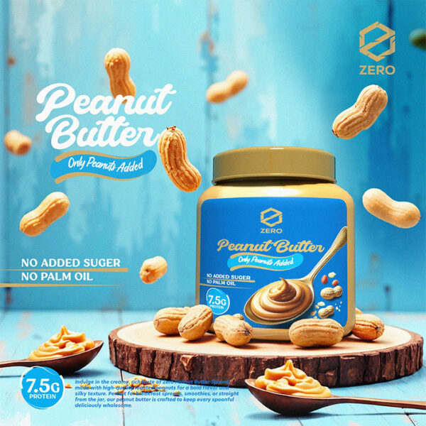 Spread - Peanut Butter 300 g - Evolve Nutrition - ZERO